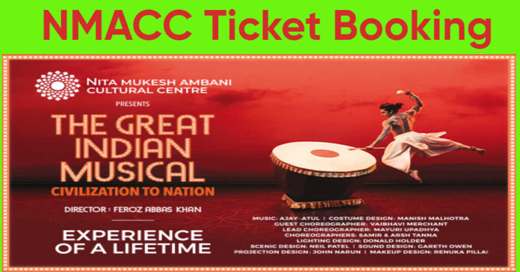 NMACC Ticket Booking: Mumbai Event Booking