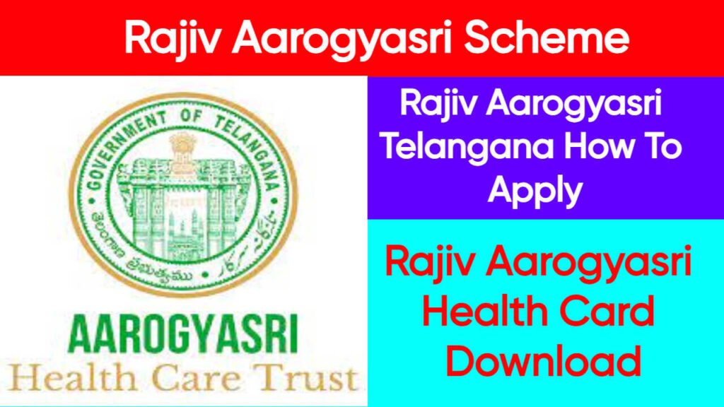 Rajiv Aarogyasri Scheme:How To Apply,Health Card Download